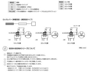 【600H-600NH】厳しい環境下で使用可能。高電流、高電圧タイプ。 | 竹中電業株式会社